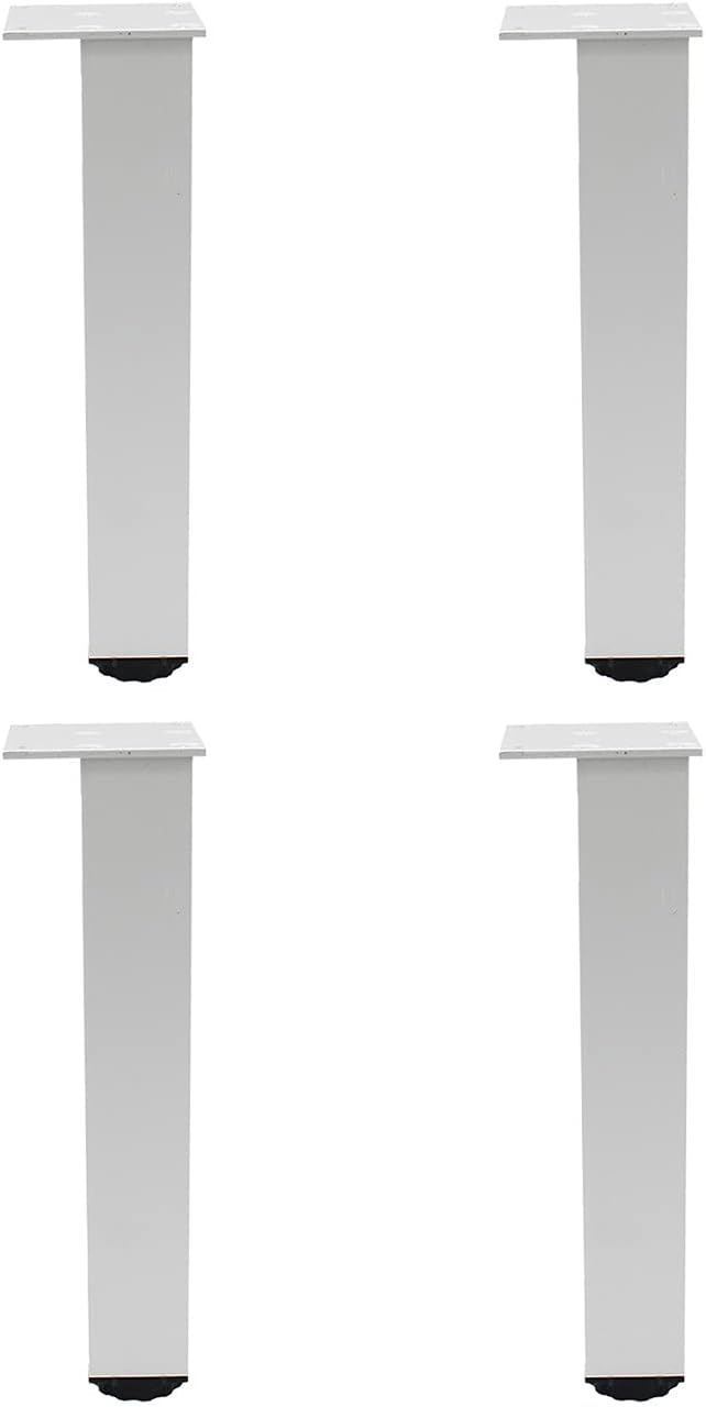 Patas de aluminio ajustables para muebles, juego de 4, para muebles ...