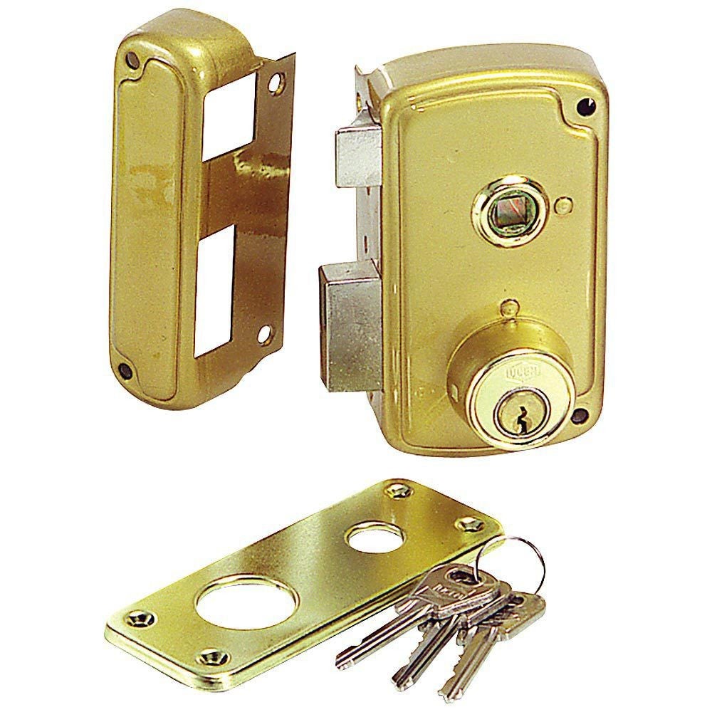 UCEM CERRADURA 4056B 60 DCHA MADERA SOBREPONER PICAPORTE MANILLA ...