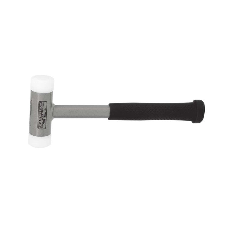 KS Tools 140.5272 Mazzuola, Antirimbalzo, con Manico Tubolare in Acciaio Stabile e Robusto ...