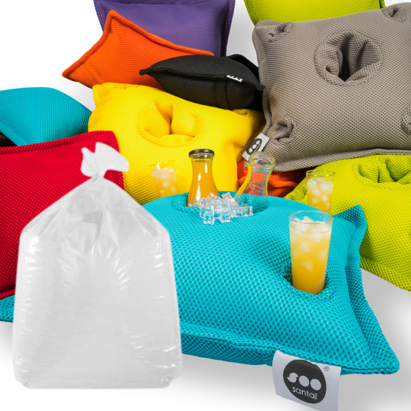 Soo Santaï Set Pool Party coussin bar + polystyrène 75x75x25cm, bar ...