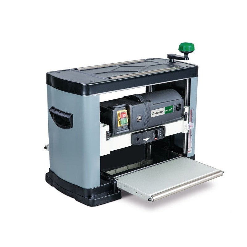 Raboteuse portable de 330 mm 2 fers à rabot 0,9 kW 230V Holzstar DH330 ...