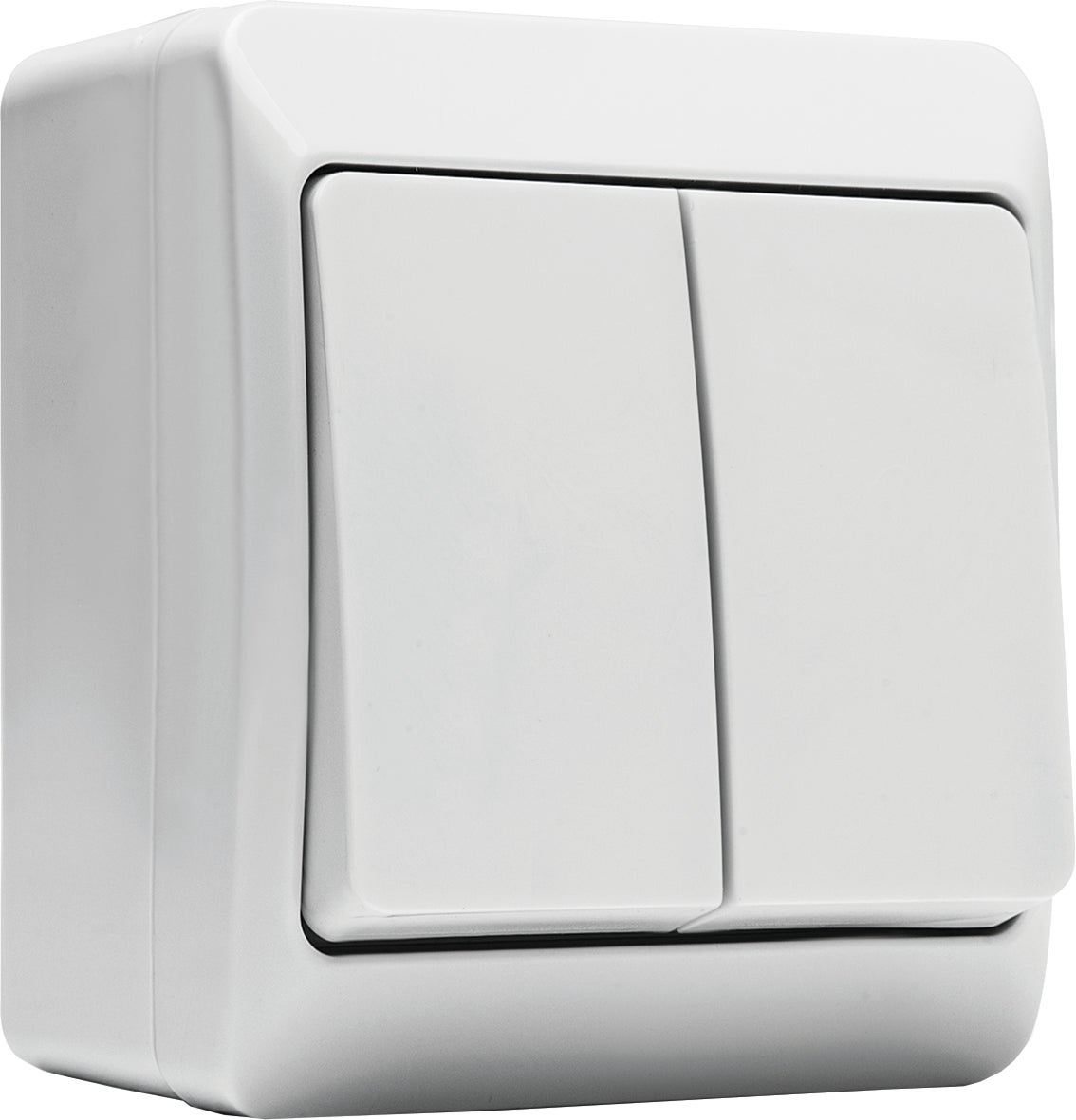 Interruptor Electricidad Estanco Superficie 10Amp-250V Blanco Abs ...