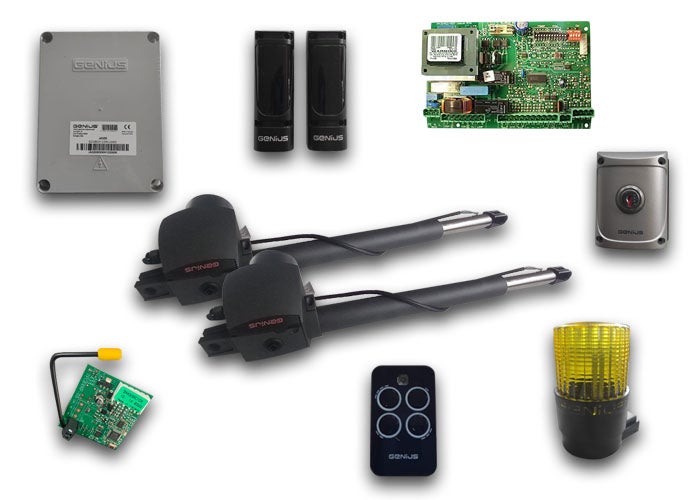 Genius kit automatisme g-bat 300 433 MHz 230v 51701271 | Leroy Merlin