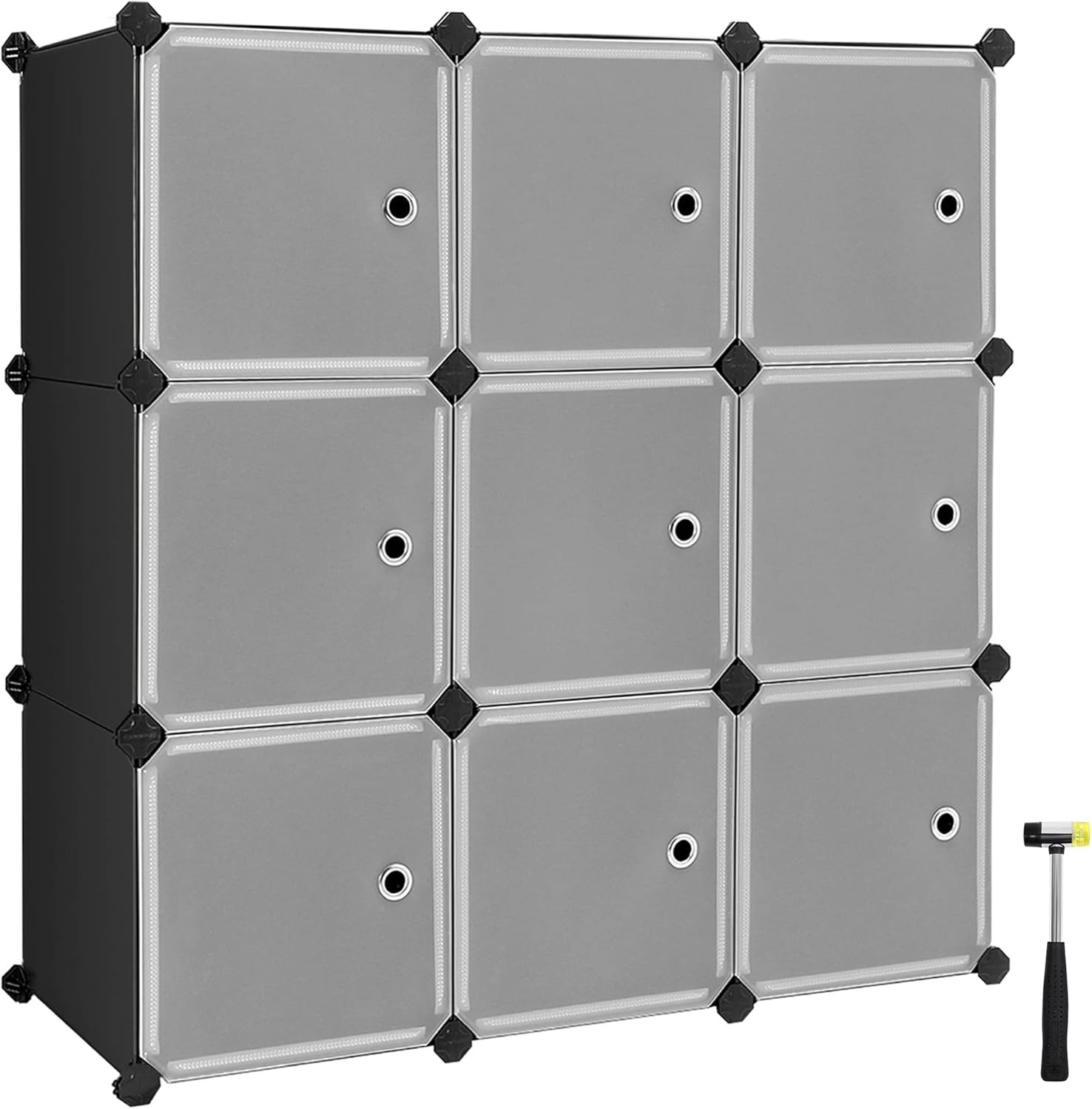 Meuble de Rangement Modulable, 9 Cubes | Leroy Merlin