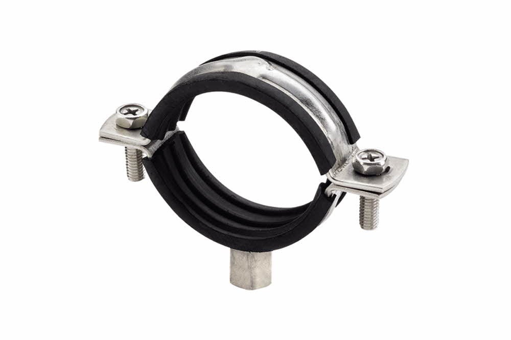 Collier renforcé isophonique M8 + M10 - Inox A4 28 (M8+M10) - Boite de ...