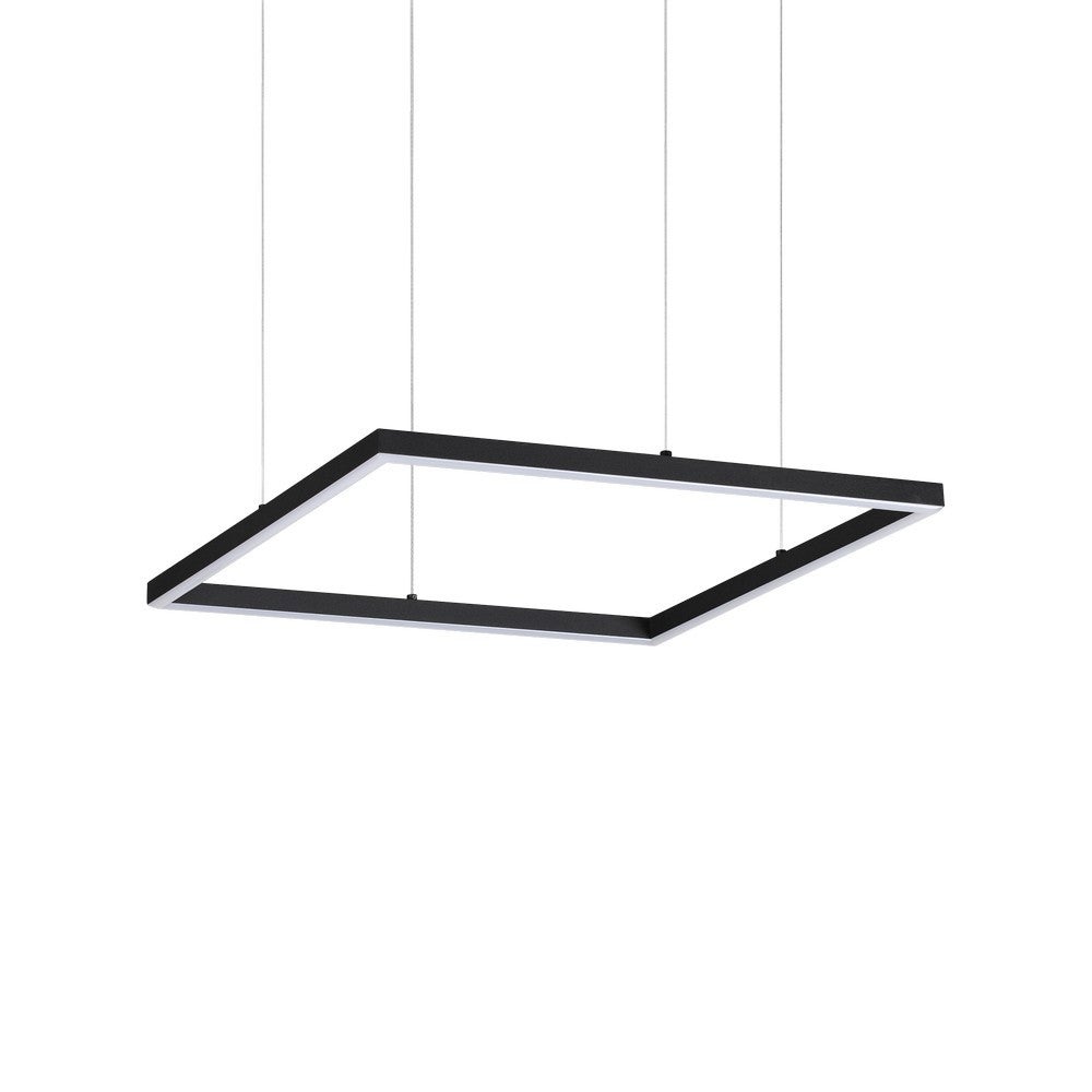 Suspension LED intégré Oracle 1 ampoule Métal,aluminium,plastique Noir | Leroy Merlin