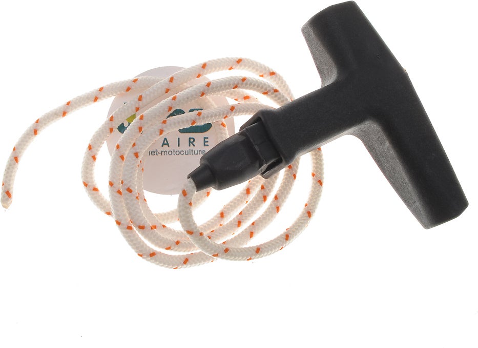 Poignée avec amortisseur et corde de lanceur renforcée diamètre 4.2mm ...