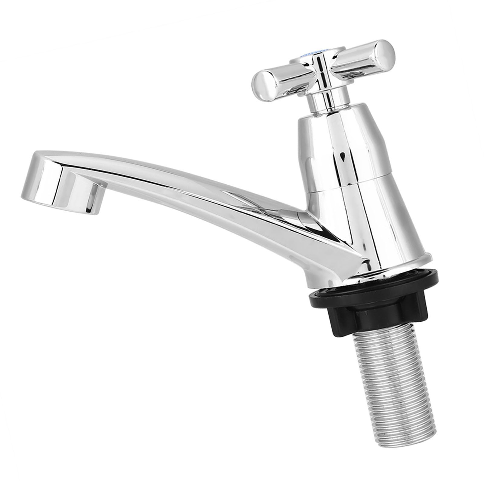 Robinet d'eau froide simple en plastique ABS, accessoires d'évier de ...