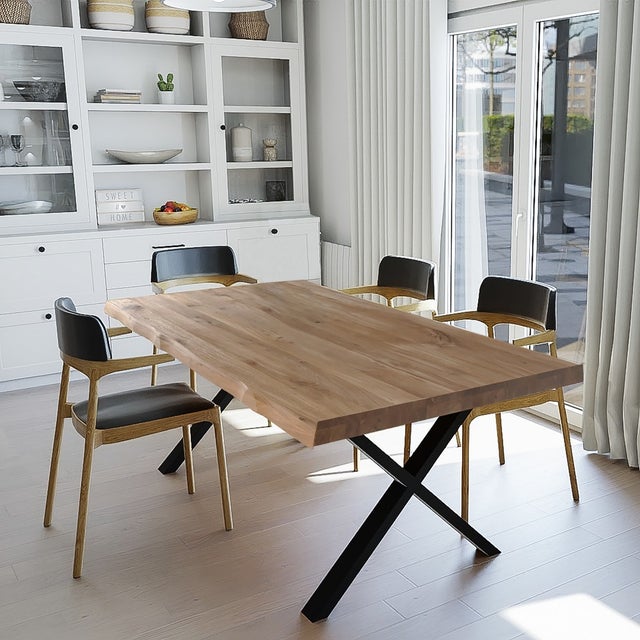 Table a manger en bois massif au meilleur prix | Leroy Merlin