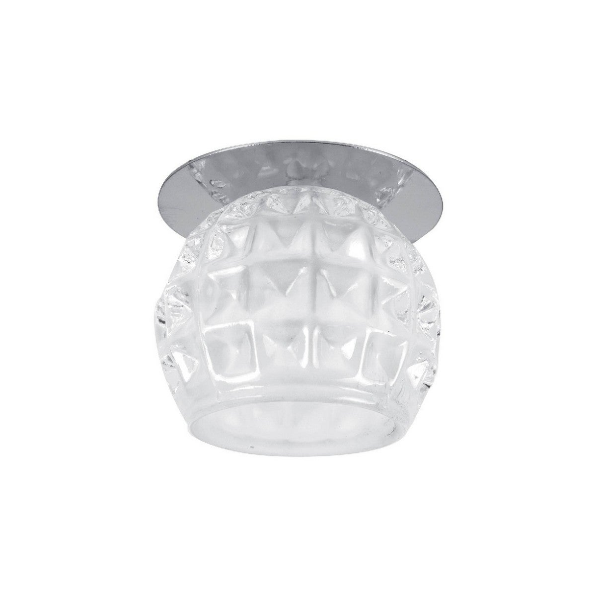 Foco Cristaldream, Metal, Plata, EPIKASA | Leroy Merlin