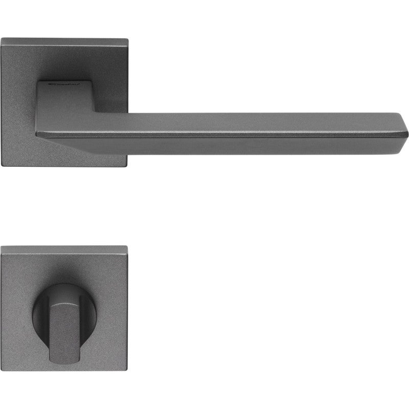 2 Poignée rosace carrée Système de montage ultrarapide Click Clack ...