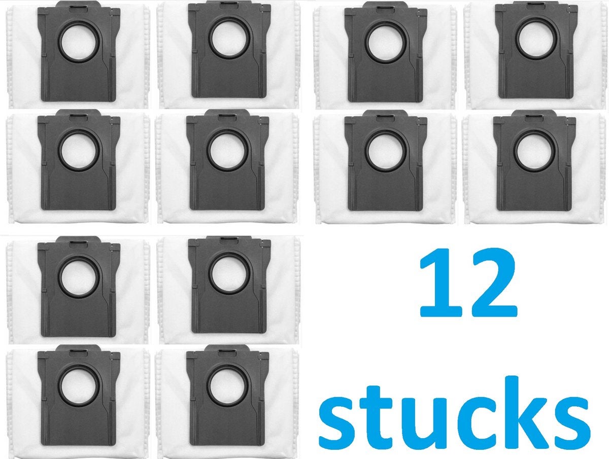 12 sacchetti per aspirapolvere robot Dreame X30 X40- L10s Ultra Pro ...
