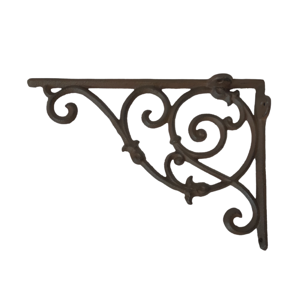 Équerre murale en fonte marron 26 x 18.5 cm | Leroy Merlin