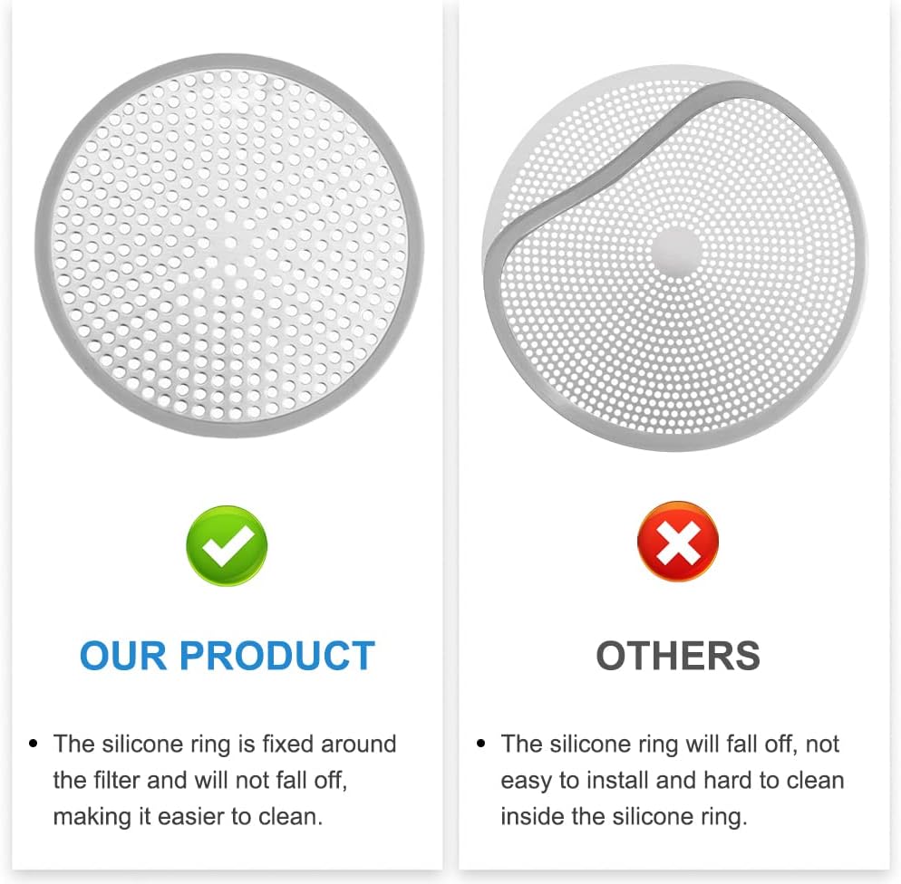 Unidades de Atrapa Pelos para Ducha Filtro de Pelo para Ducha y Bañera ...
