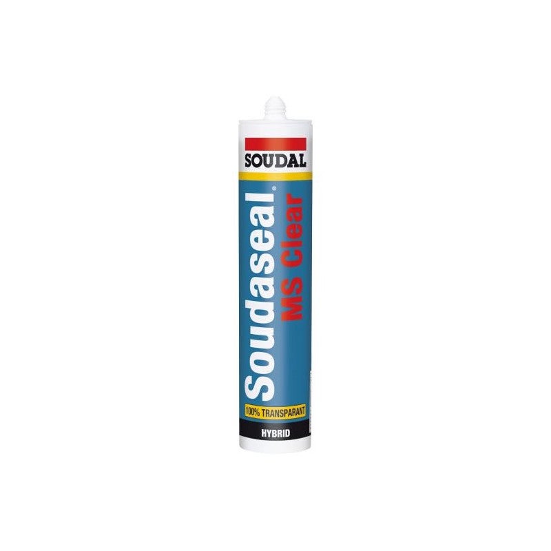 Soudaseal MS Clear - Mastic colle polymère hybride - Soudal - Cartouche ...