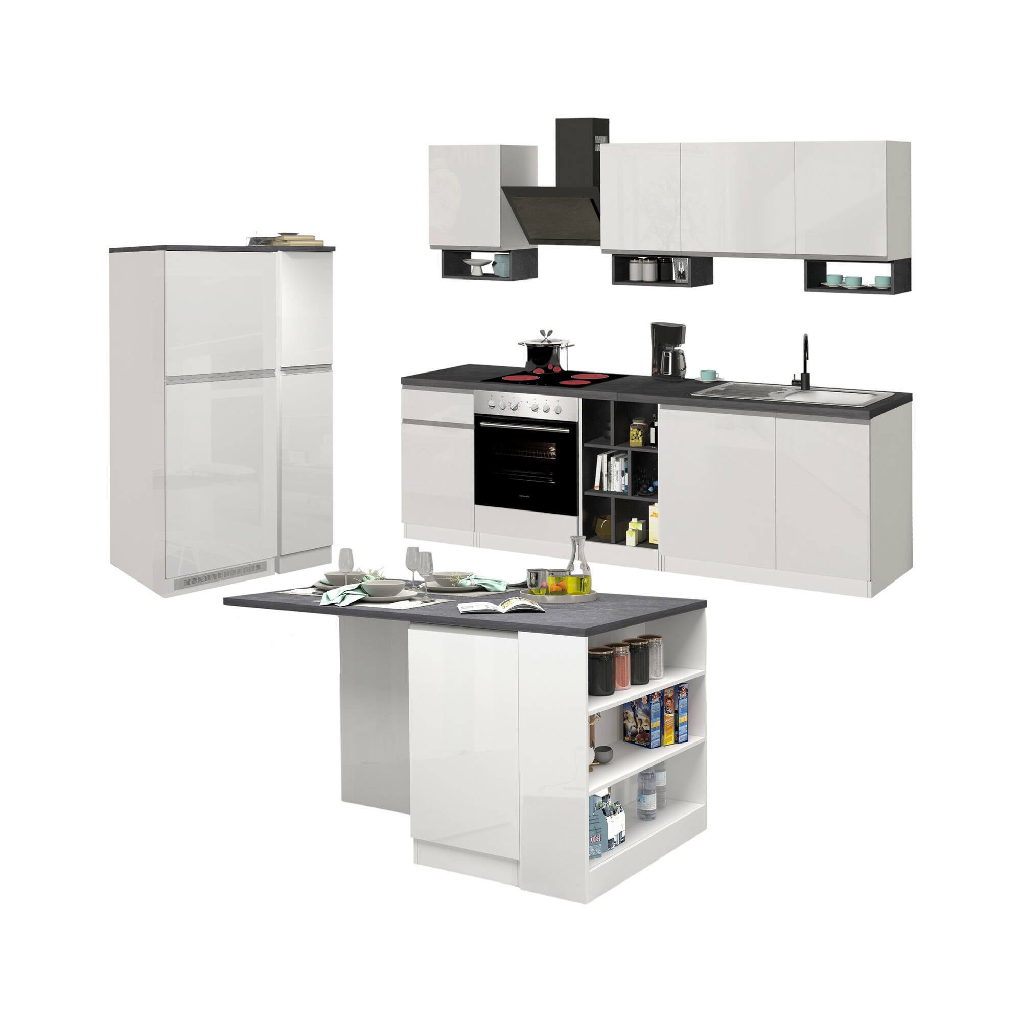 Cocina completa Dantenucc, Conjunto de cocina modular, Cocina modular ...