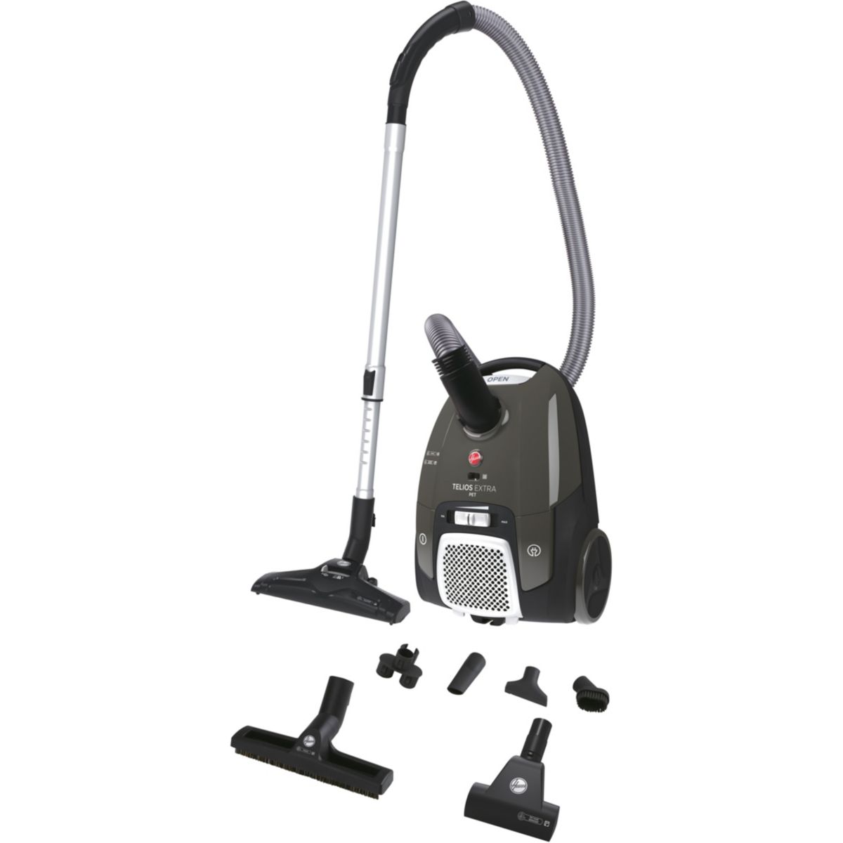 Aspirador de Bolsa con Bote - HOOVER Telios Extra TXL20PET - 700 W - 3 ...