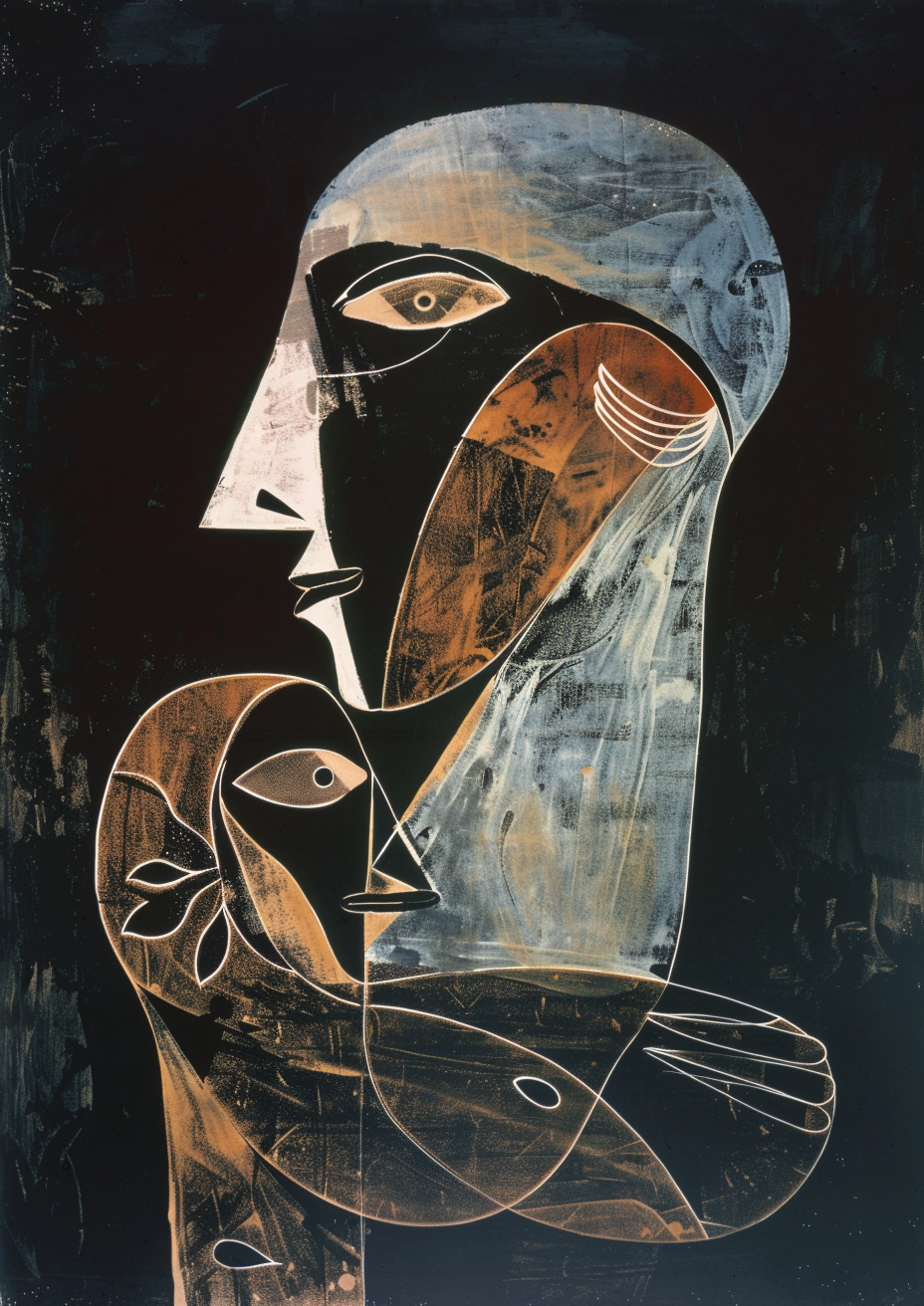 Lámina POLARTE 70x100. Silencio Cósmico de Almas Entrelazadas | Leroy ...