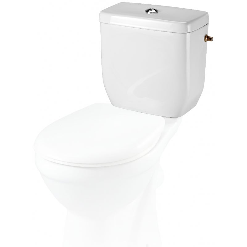 Réservoir universel en céramique pour wc | Bricoman