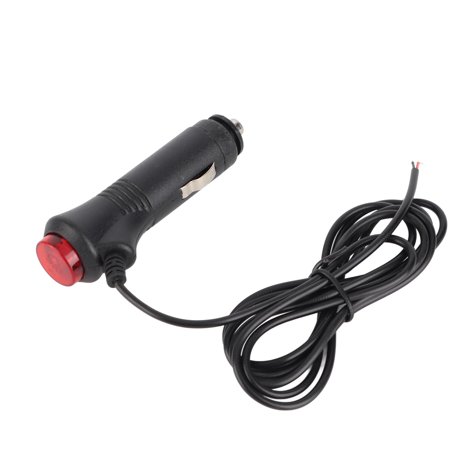 Adaptador de enchufe de alimentación con interruptor, fusible de 12V/24V para encendedor de ...