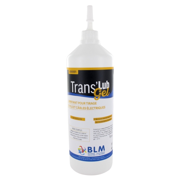 Lubrifiant TRANSLUB pour fil set câbles - flacon 1 L - BLM DISTRIBUTION ...