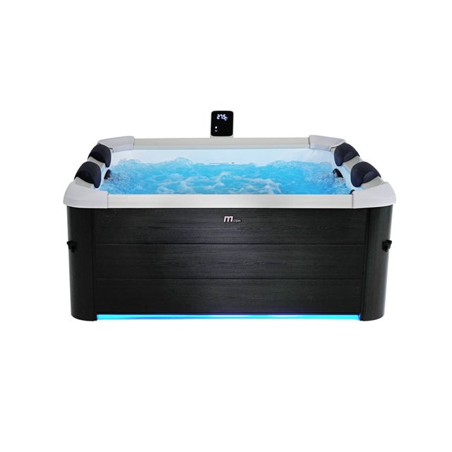 Jacuzzis y spas rígidos: relajación y burbujas en tu jardín