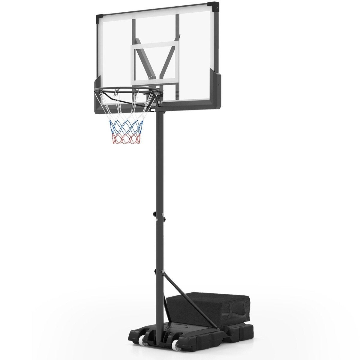 Panier de basket extérieur avec support, sac de poids et support de ...