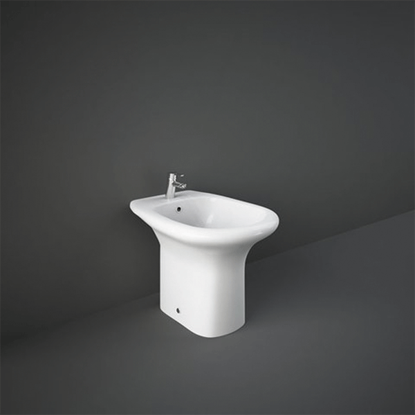 Bidé de pie Rak Ceramics Orient ORBI00001 Blanco | Leroy Merlin