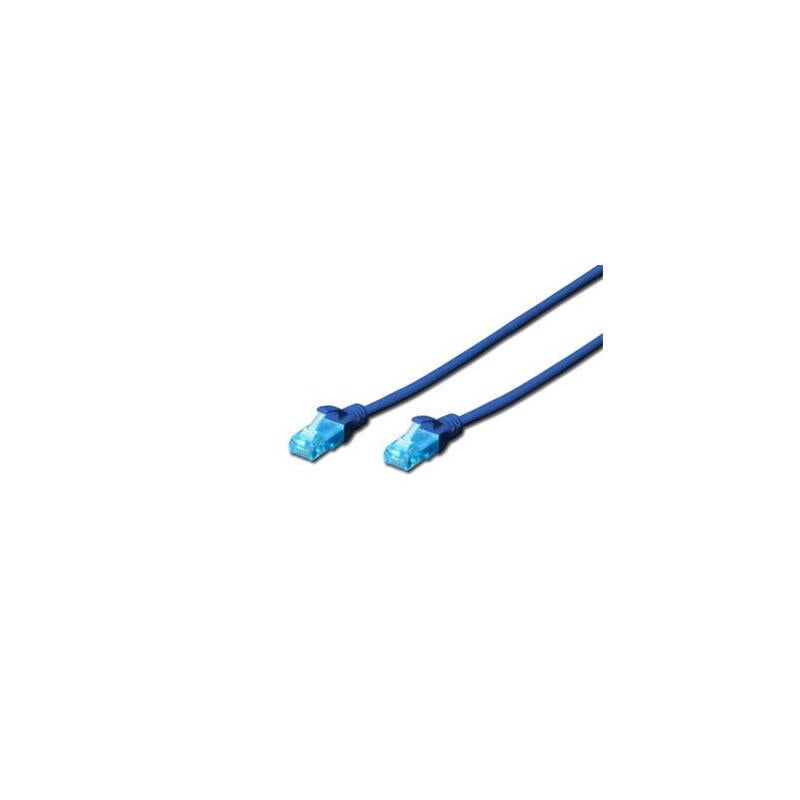 C ble r seau Digitus dk-1512-0025/b utp, cat.5e, bleu, 0,25 m | Leroy Merlin
