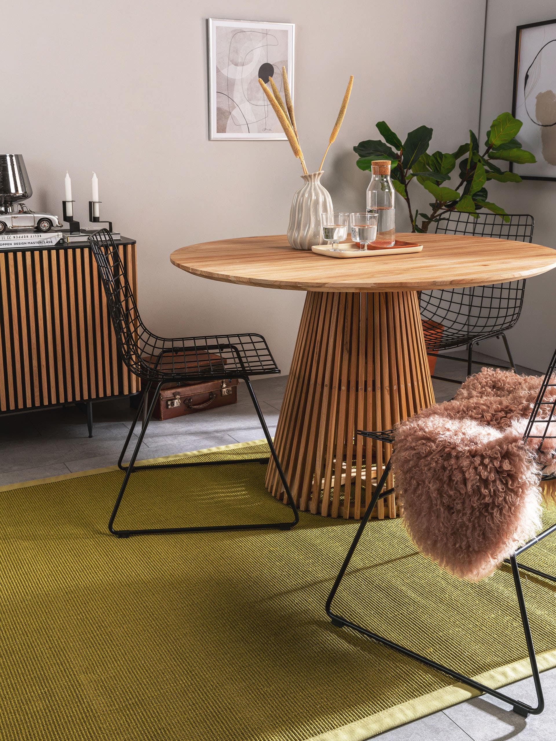 BENUTA - Tapis sisal vert 200x300 cm | Leroy Merlin