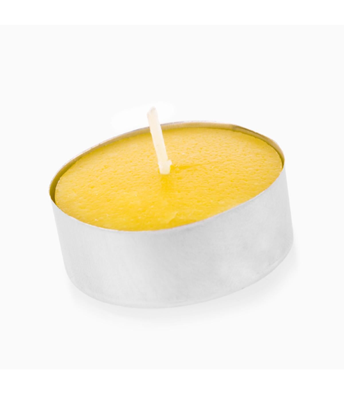 Bougies chauffe-plat à la citronnelle (pack 15 unit.) | Leroy Merlin