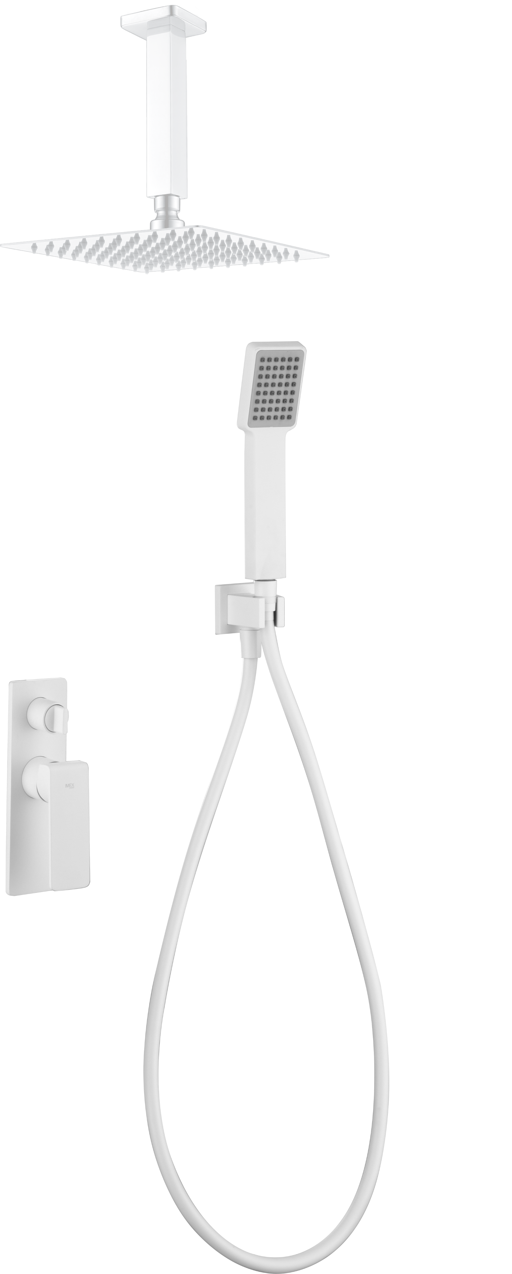 IMEX - Colonne de douche encastrée sans robinet | Ensemble de douche ...