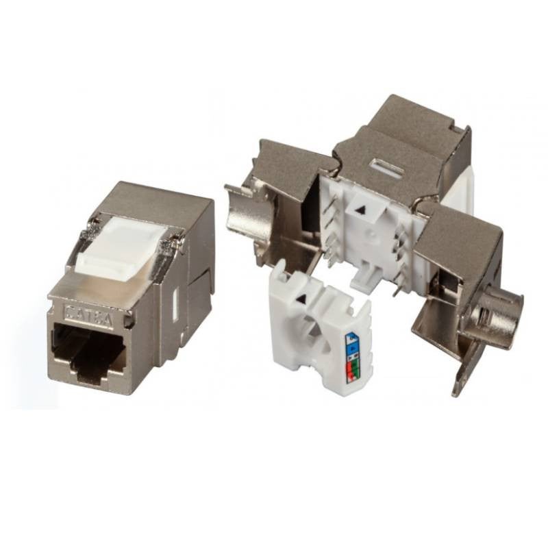 Embase RJ45 Keystone UPTEC - CAT6A FTP - À sertissage rapide | Leroy Merlin