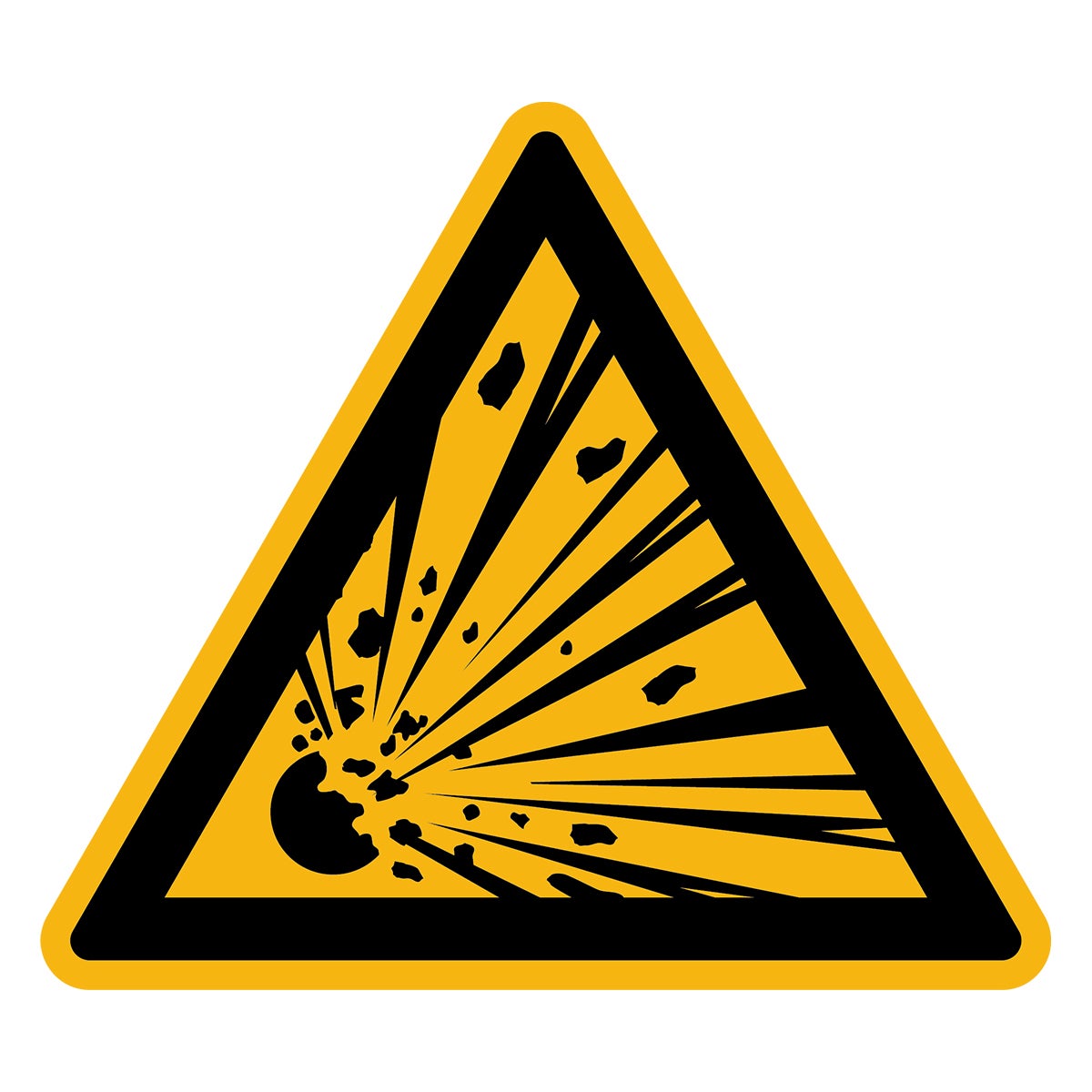 Autocollant Danger Warning Avertissement NF ISO7010 - Sticker Adhésif ...