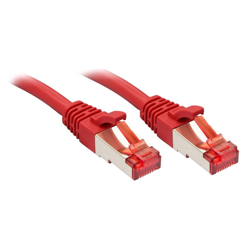 Lindy cable de red cat6 s/ftp rojo 0.50m | Leroy Merlin