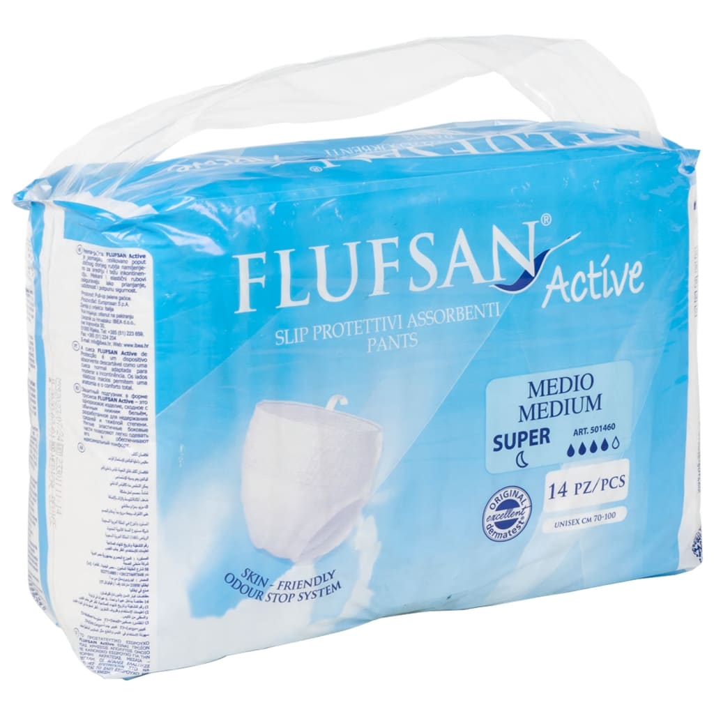 Flufsan Bragas para incontinencia de adultos 14 piezas talla M / m ...
