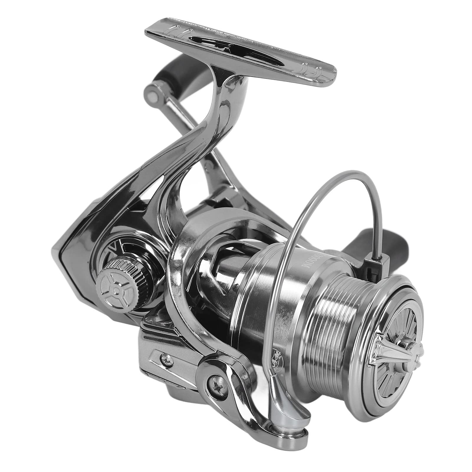 Carrete pesca metal muesca oblicua, barra estabilizadora (YKS3000M copa ...