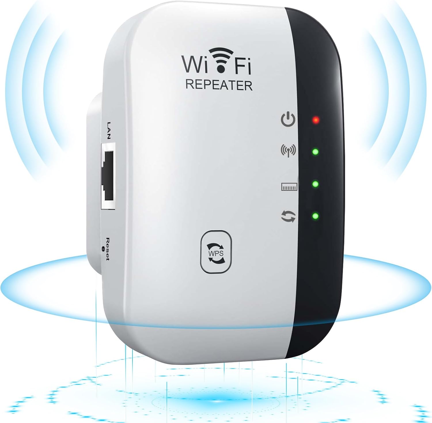 Ripetitore Wi-Fi con spina, ripetitore Wi-Fi 300 Mbps, ripetitore Wi-Fi ...