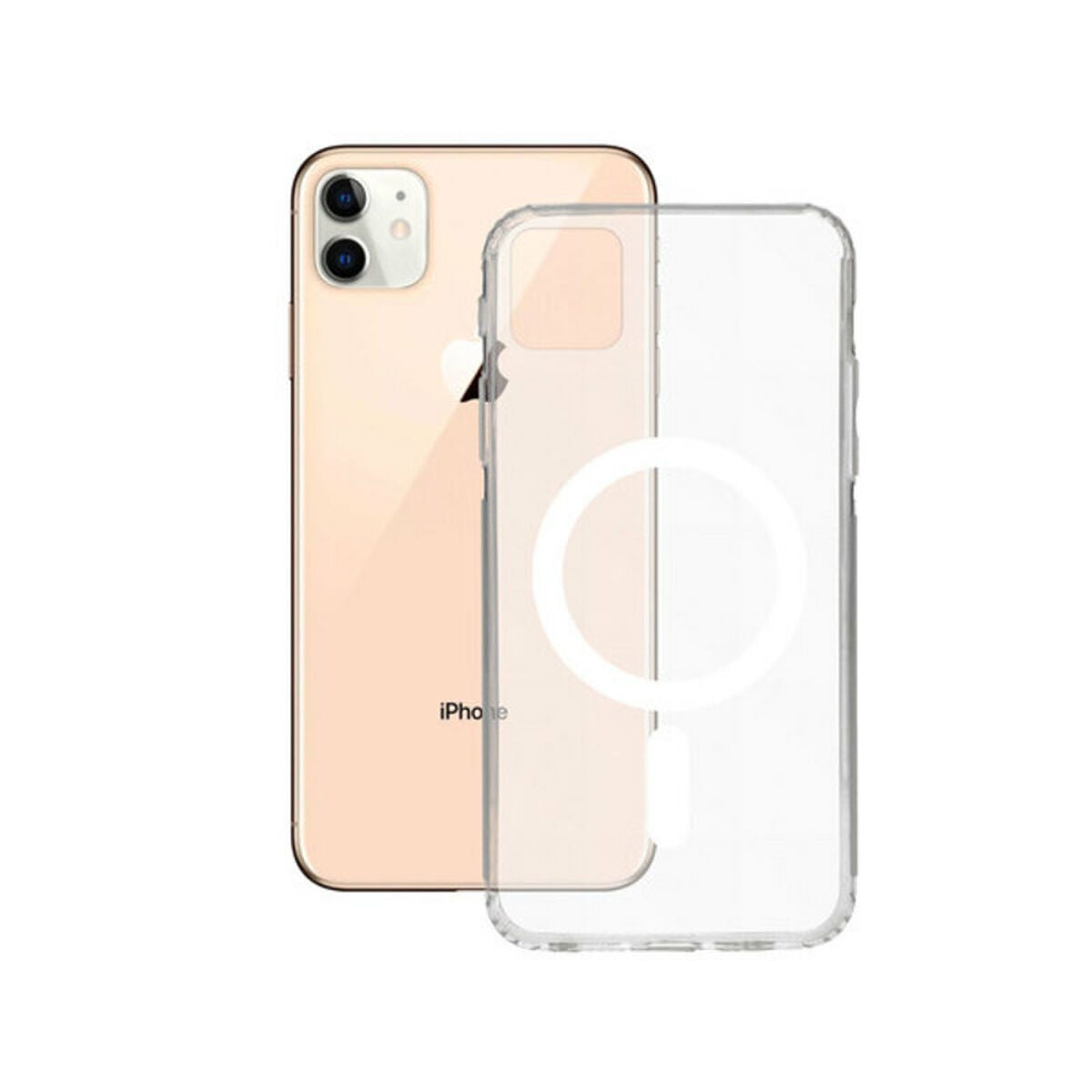 Étui IPHONE 12 MINI KSIX Flex TPU Transparent | Leroy Merlin