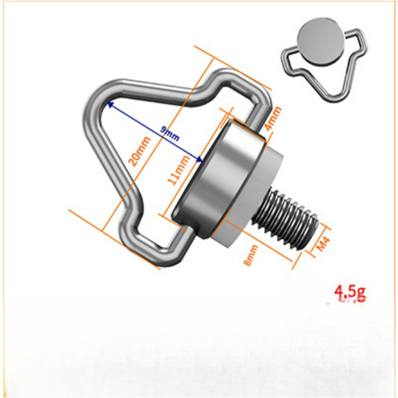 Vis de sangle d'épaule de drone 2 pièces pour contrôleurs DJI RC Silver ...
