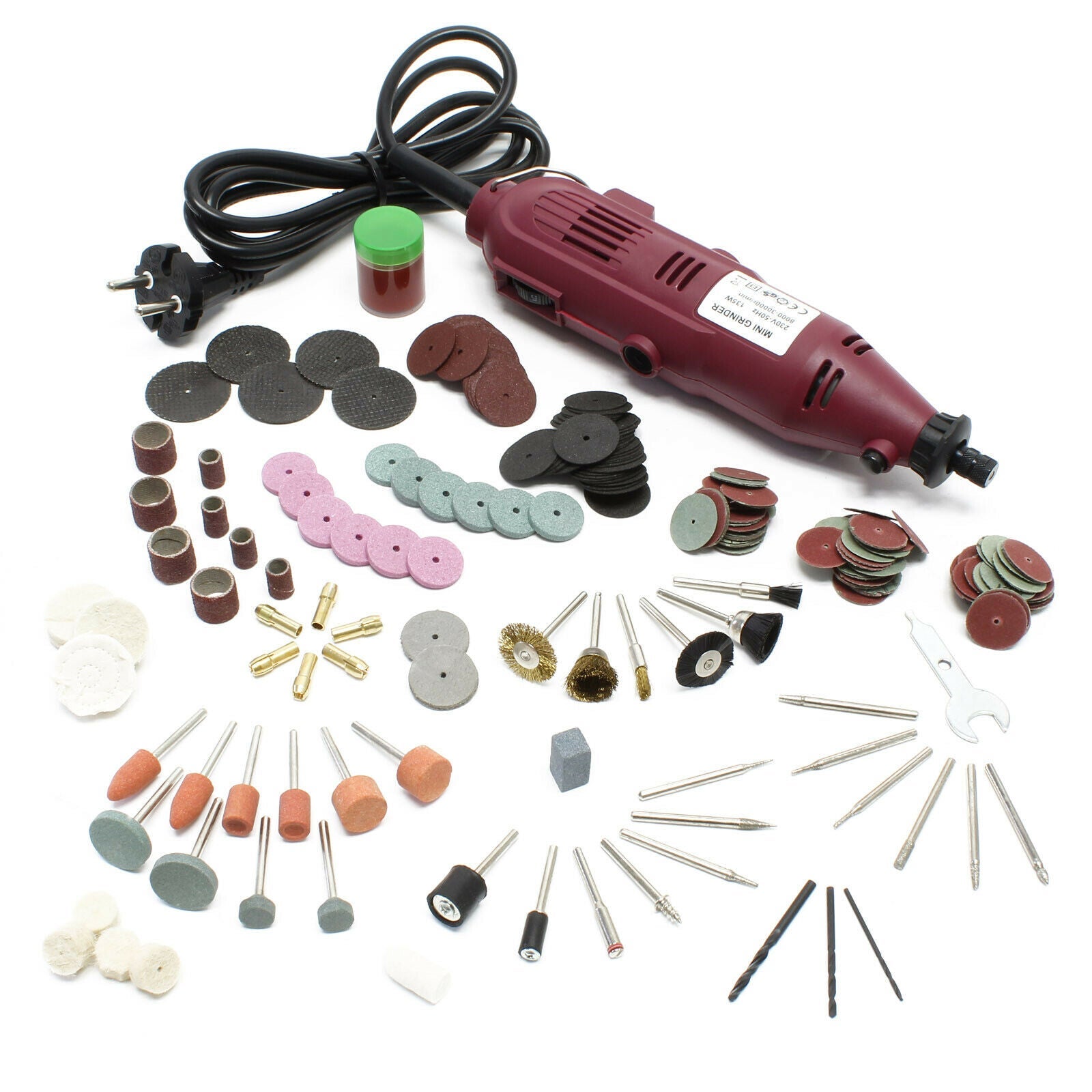 Mini perceuse foreuse fraiseuse polisseuse avec tige flexible 234 ...