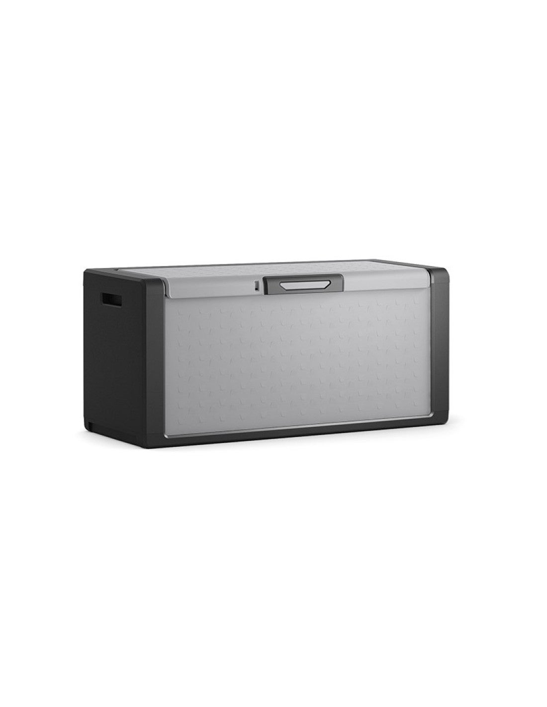 Coffre de rangement 300 litres titan Dim. L 118 x l 49 x H 55 cm ...