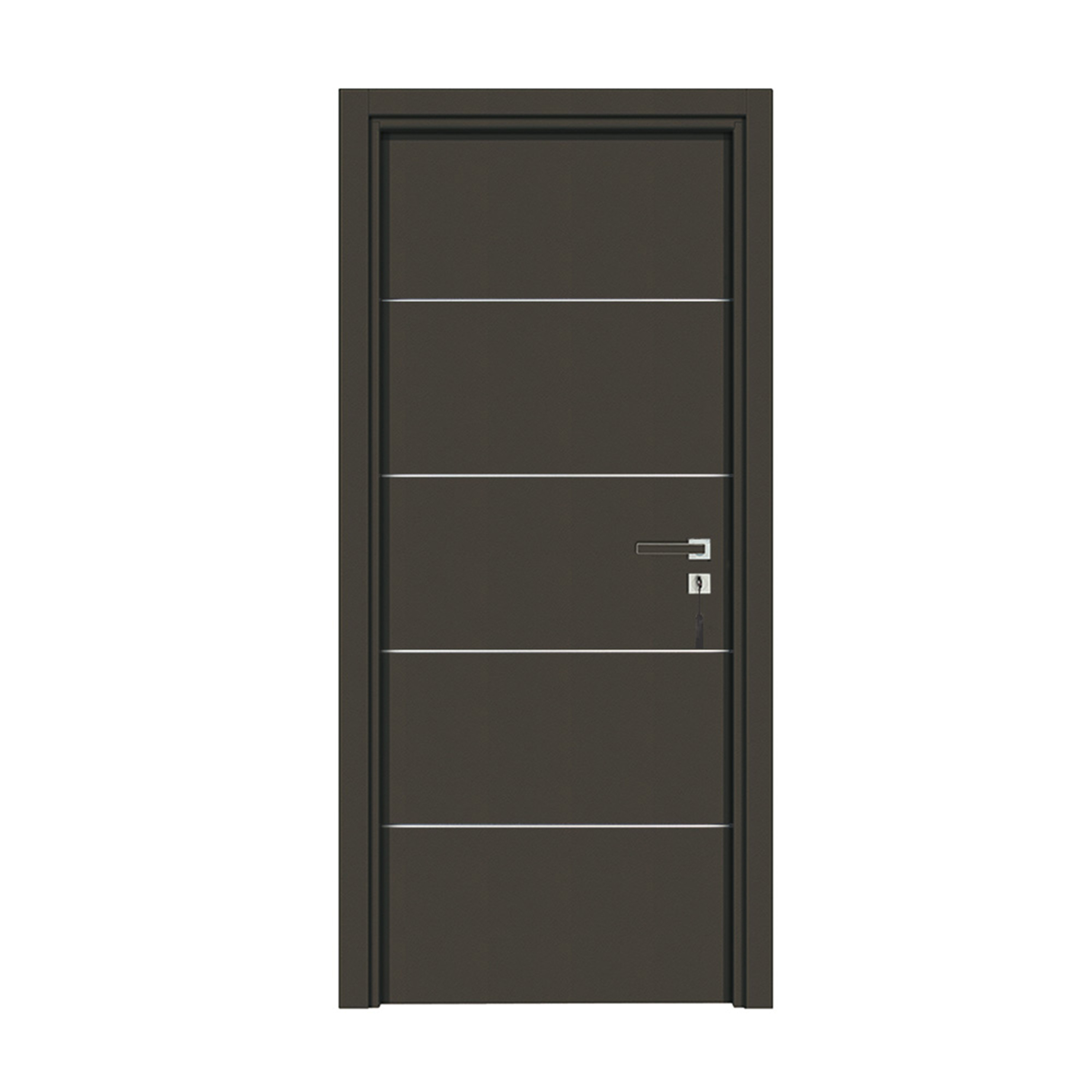 Bloc-porte pose fin de chantier collection Premium Seymour, H.204 x l ...
