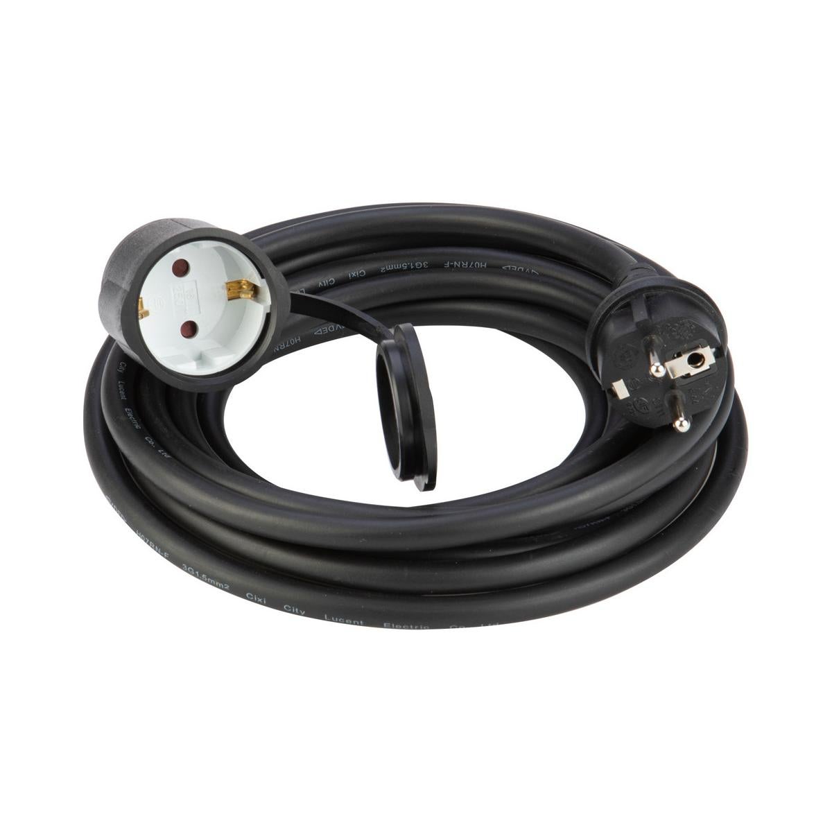 Rallonge électrique Poly Pool, modèle PP2627, noire, pour connexions ...