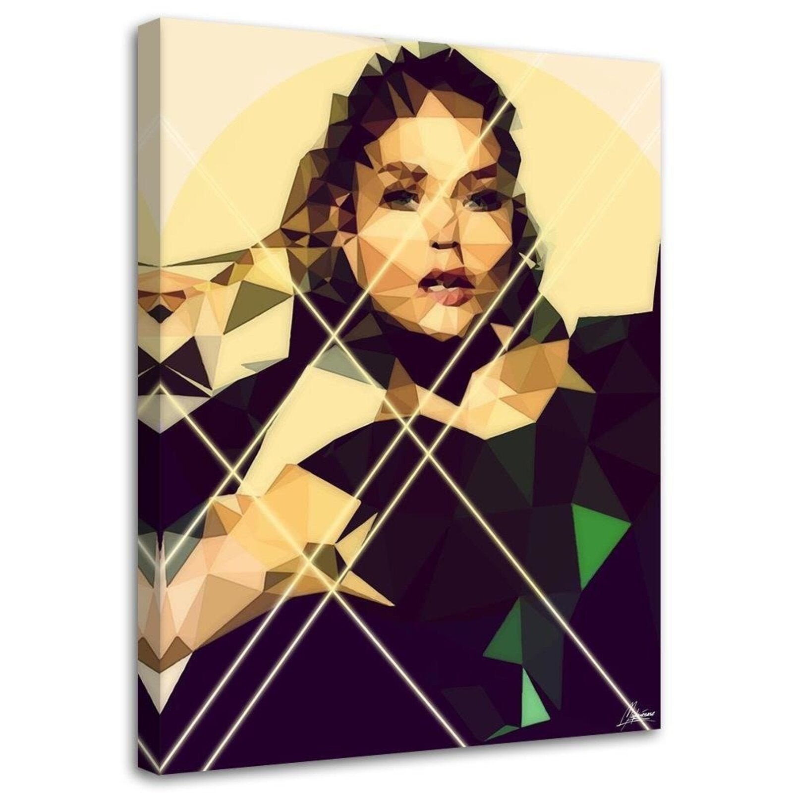 Tableau portrait de femme - 40 x 60 cm | Leroy Merlin