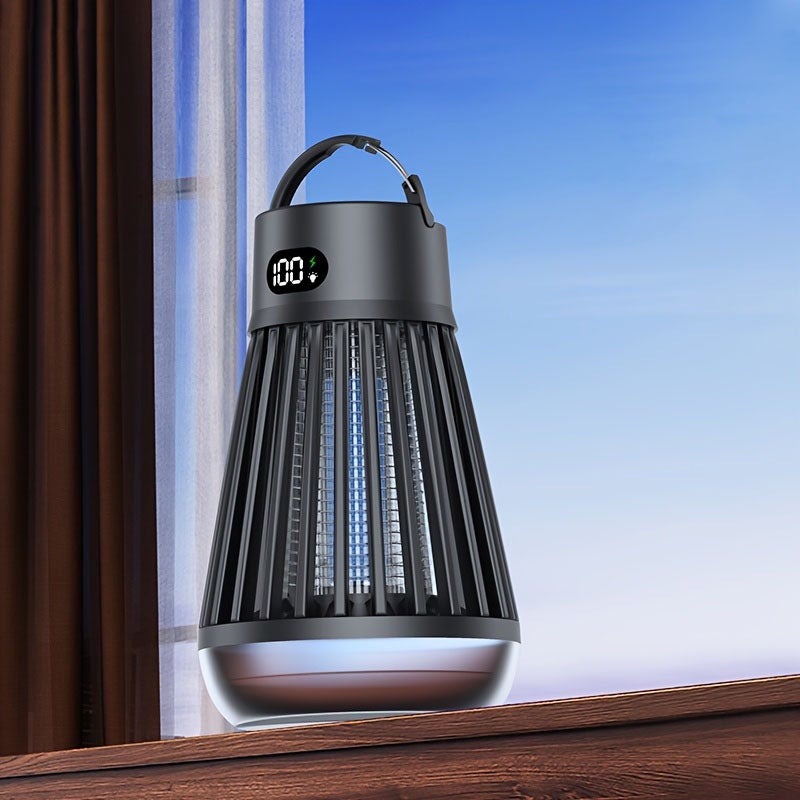 Lampada antizanzare portatile a LED, trappola per mosche impermeabile ...