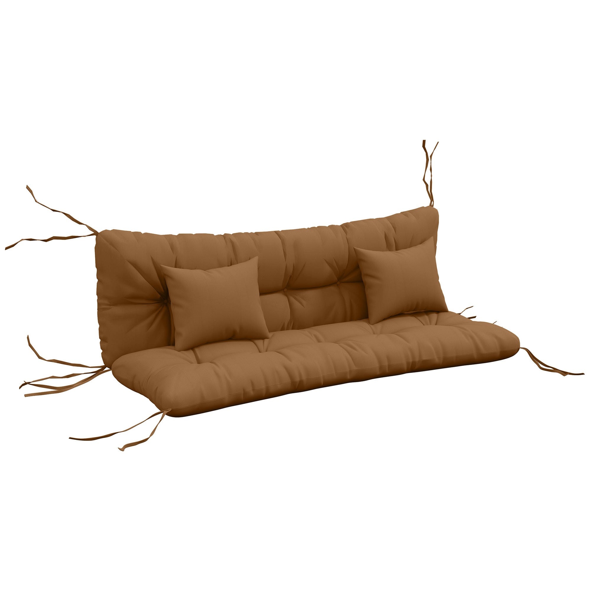 Ensemble de 4 coussins de siège, 150 x 50 cm, résistants à l'eau, avec ...