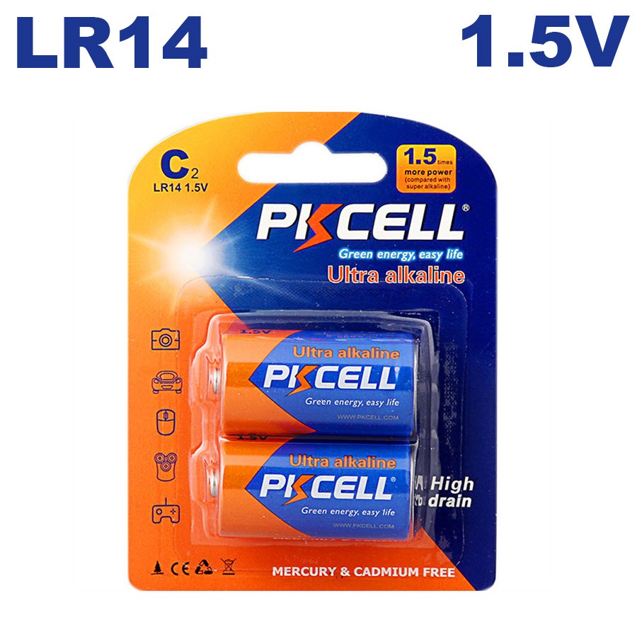 PKCell LR14 Ultra 1, 5V alcalinas pilas | Leroy Merlin