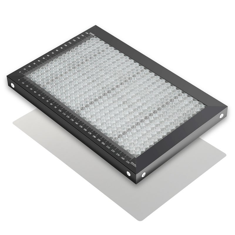 Panel de panal láser Mesa de trabajo de panal 300x200 mm Panal de ...