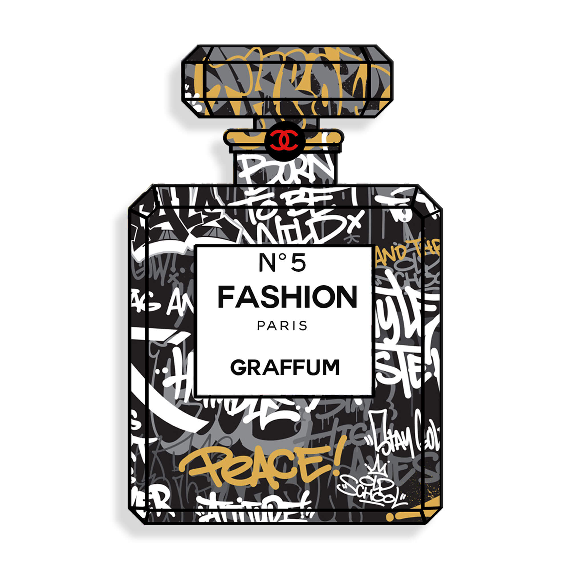 ADM - Stampa su acrilico 'Boccetta di Profumo Graffum' | Leroy Merlin